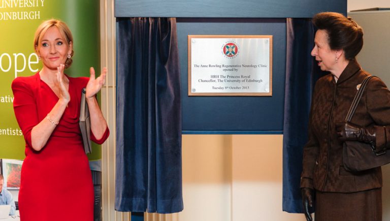 Opening of the Anne Rowling Neurology Clinic - J.K. Rowling